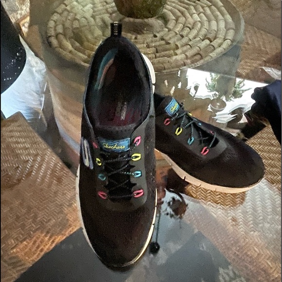 Shoes | Colorful Skechers Bungee Athletic Tennis Shoes W Memory Gel S 8 ...